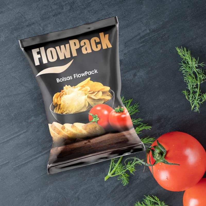 Bolsas Flow Pack | Empaques Publicitarios de Colombia